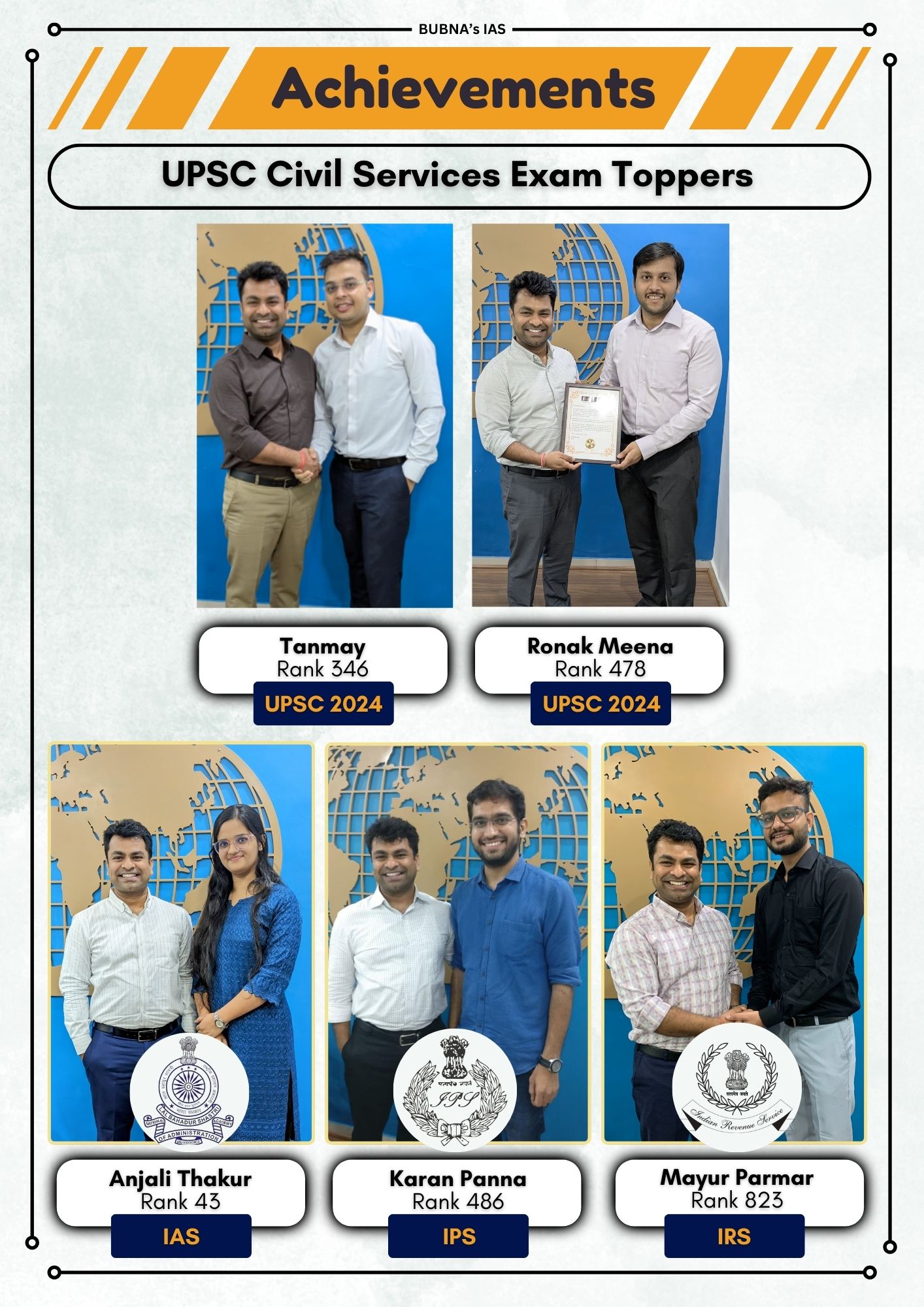 UPSC Success Story of Surat: Bubna’s IAS Produces Consistent Results ...